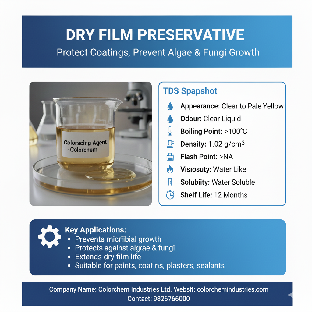Dry Film Preservatives – Colorchem Industries Ltd.